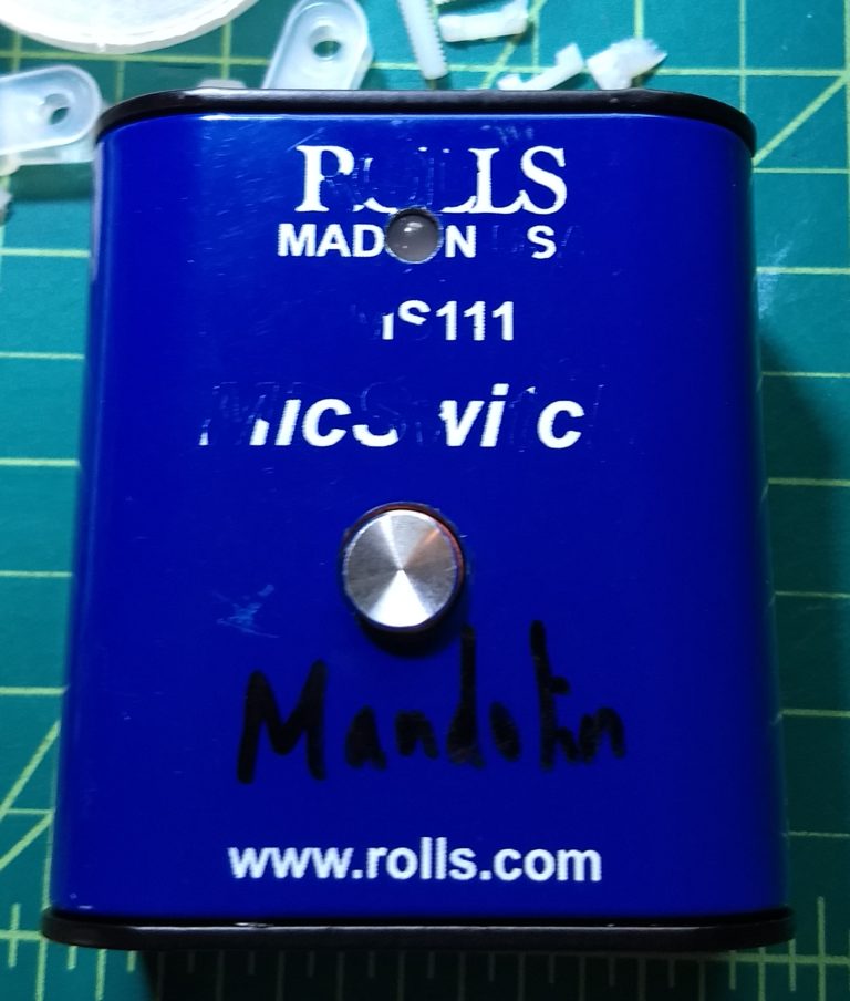 XLR Mic Mute Switch with LEDs - Proof of Concept - Hollis Easter